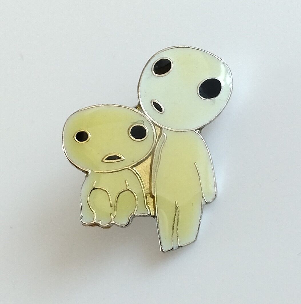 Studio Ghibli Princess Mononoke Kodama Pin Badge – Maymin Japan