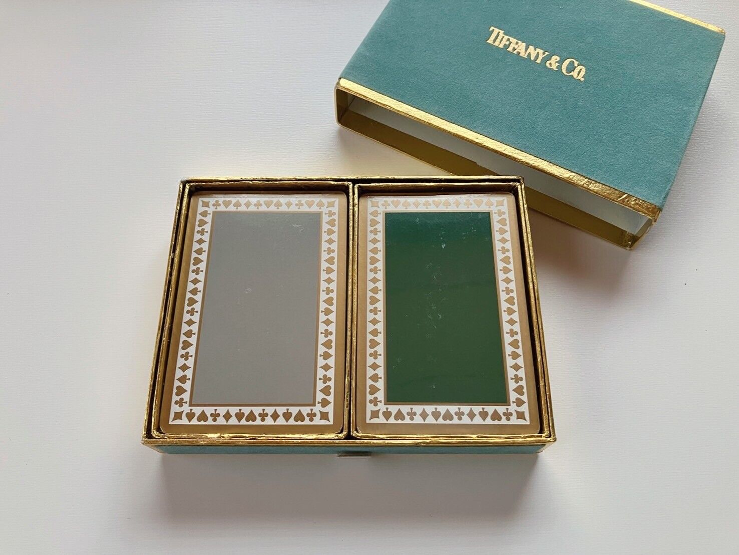 Tiffany & Co.Playing Cards 2 decks New Sealed – Maymin Japan