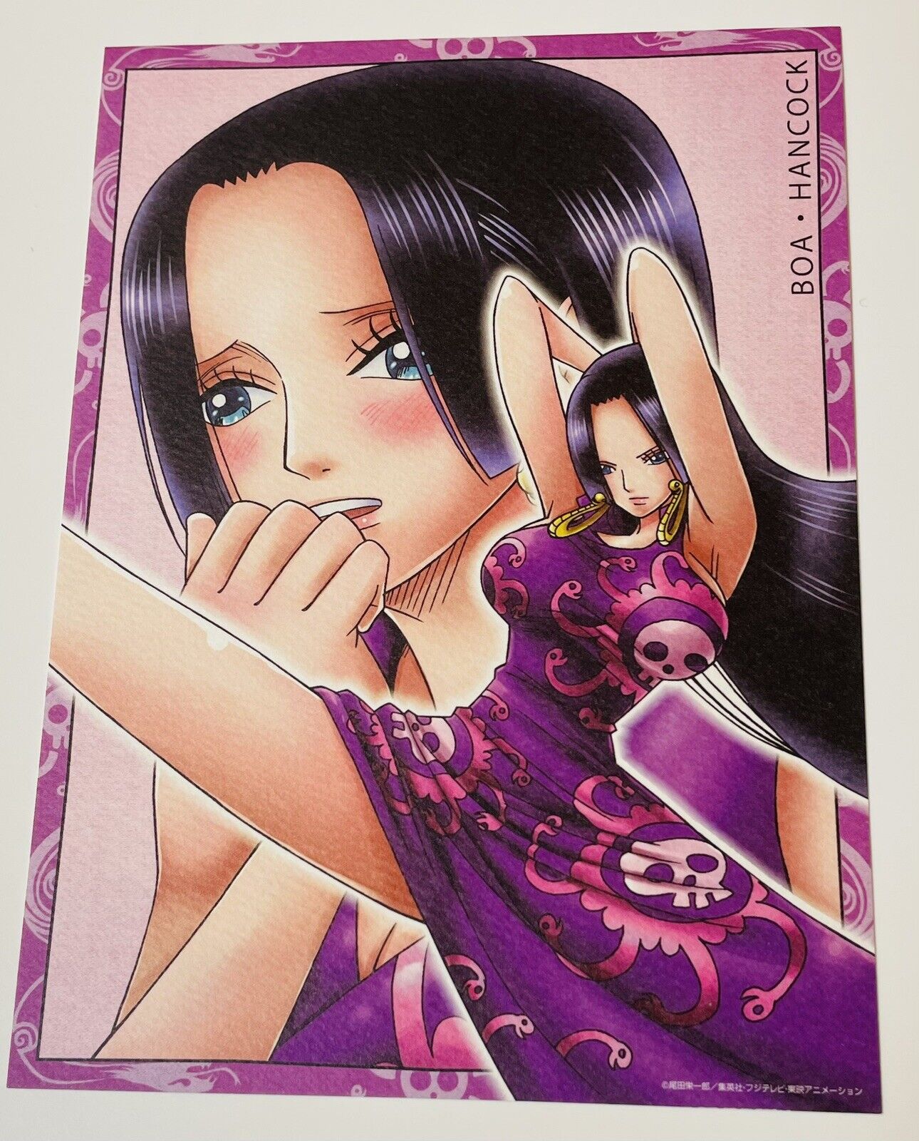 ONE PIECE big card of Boa Hancock/2011/Rare/from Japan/good condition ...
