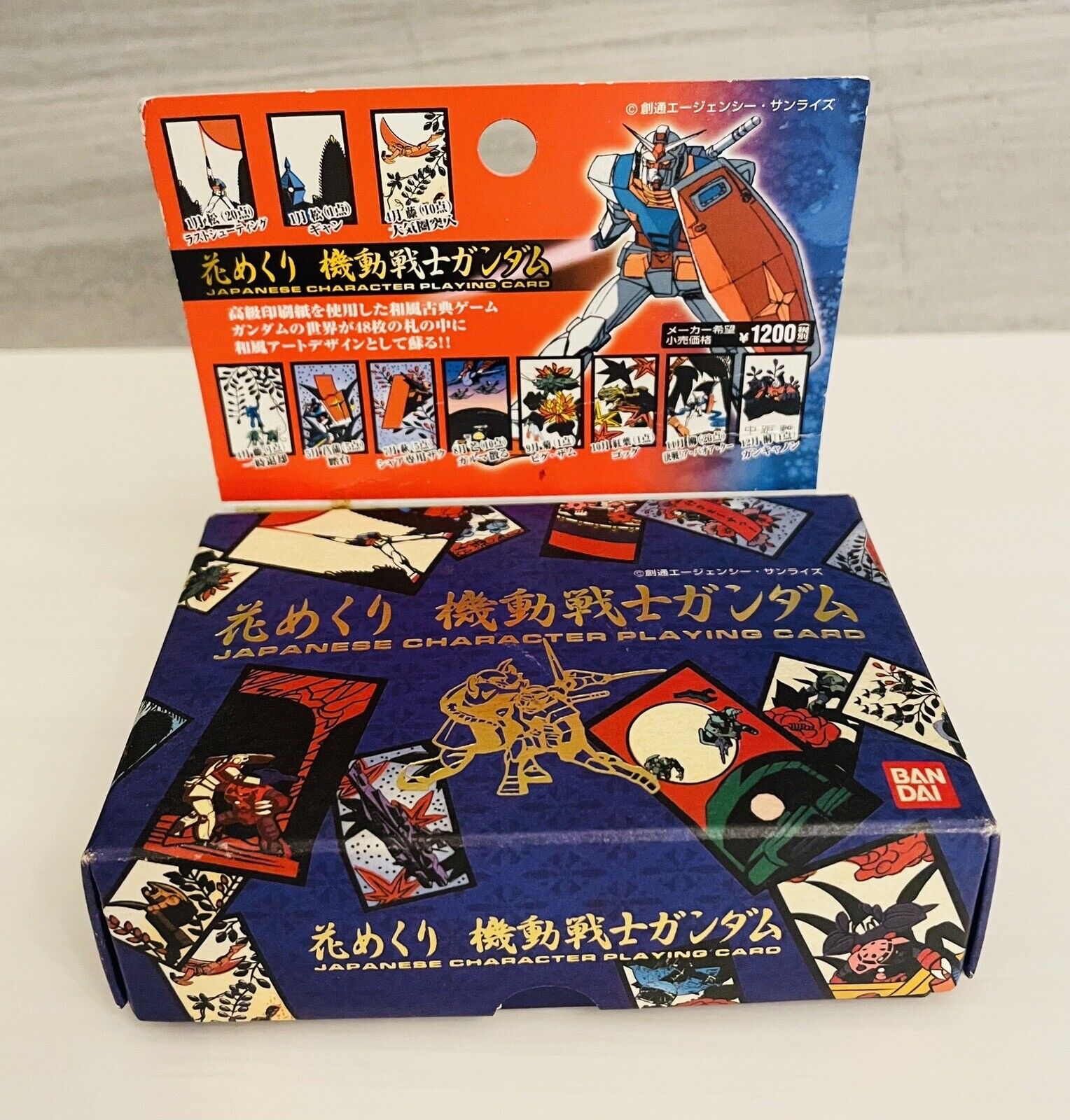 Gundam Hanafuda Japanese Playing Cards Cards are New,Rare – Maymin Japan