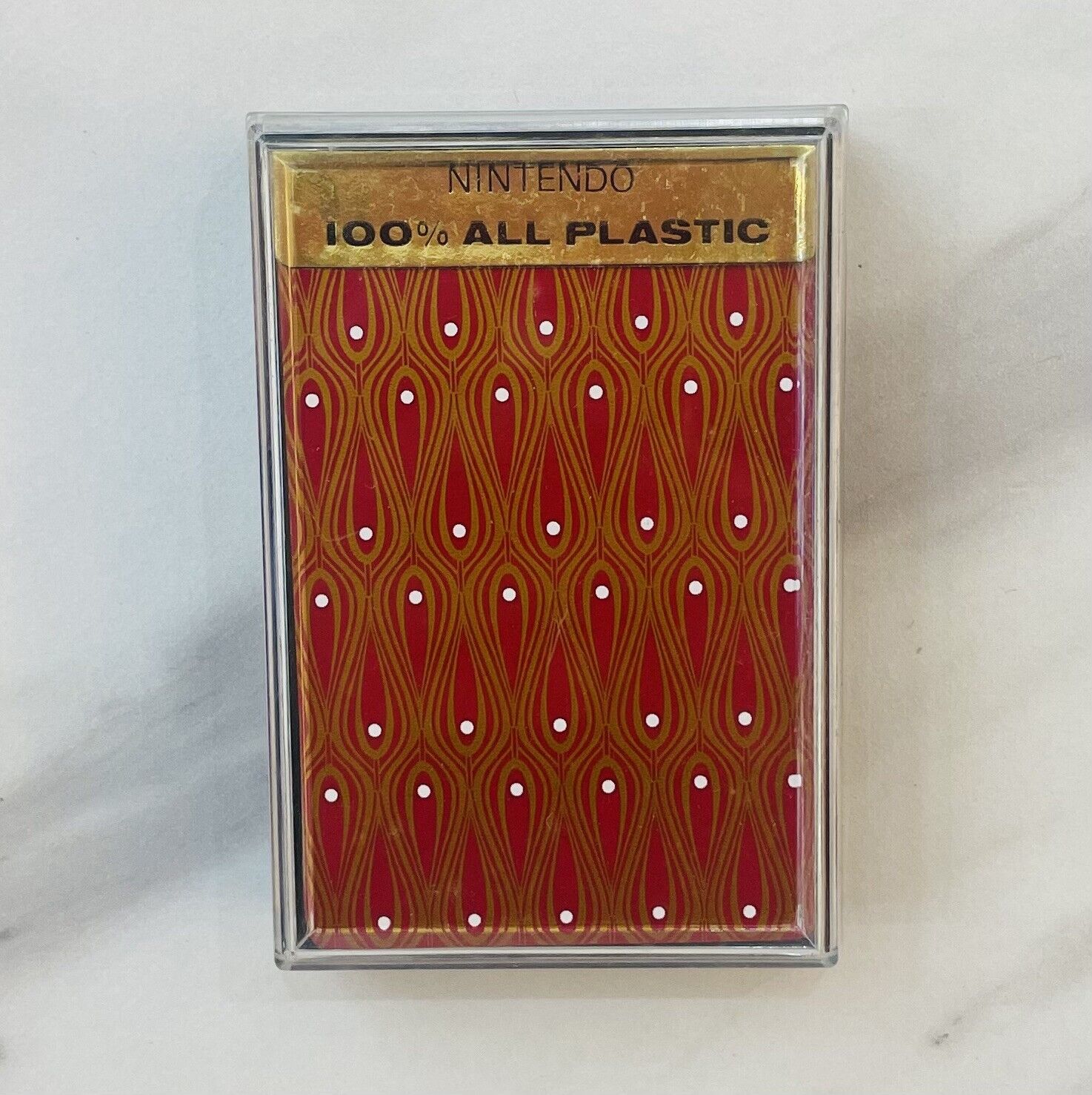 Vintage Nintendo plastic playing cards,unused,made before 1989.Rare ...