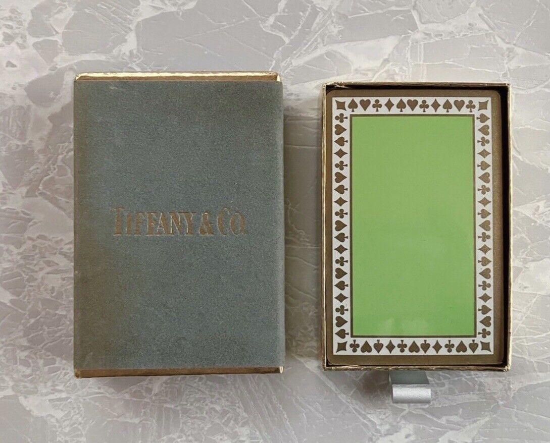 Tiffany & Co.Playing Cards New Sealed – Maymin Japan