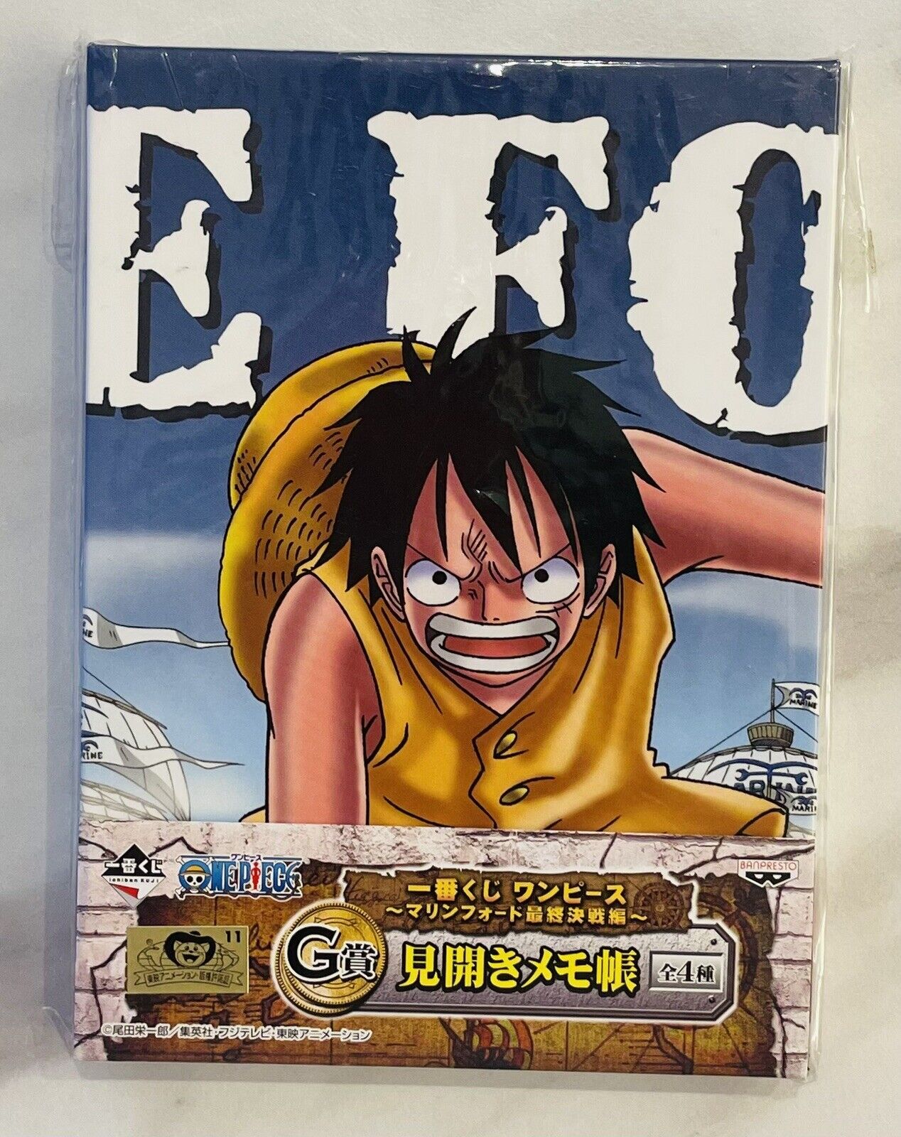 ONE PIECE notebook 2011/Japan/New/Rare – Maymin Japan