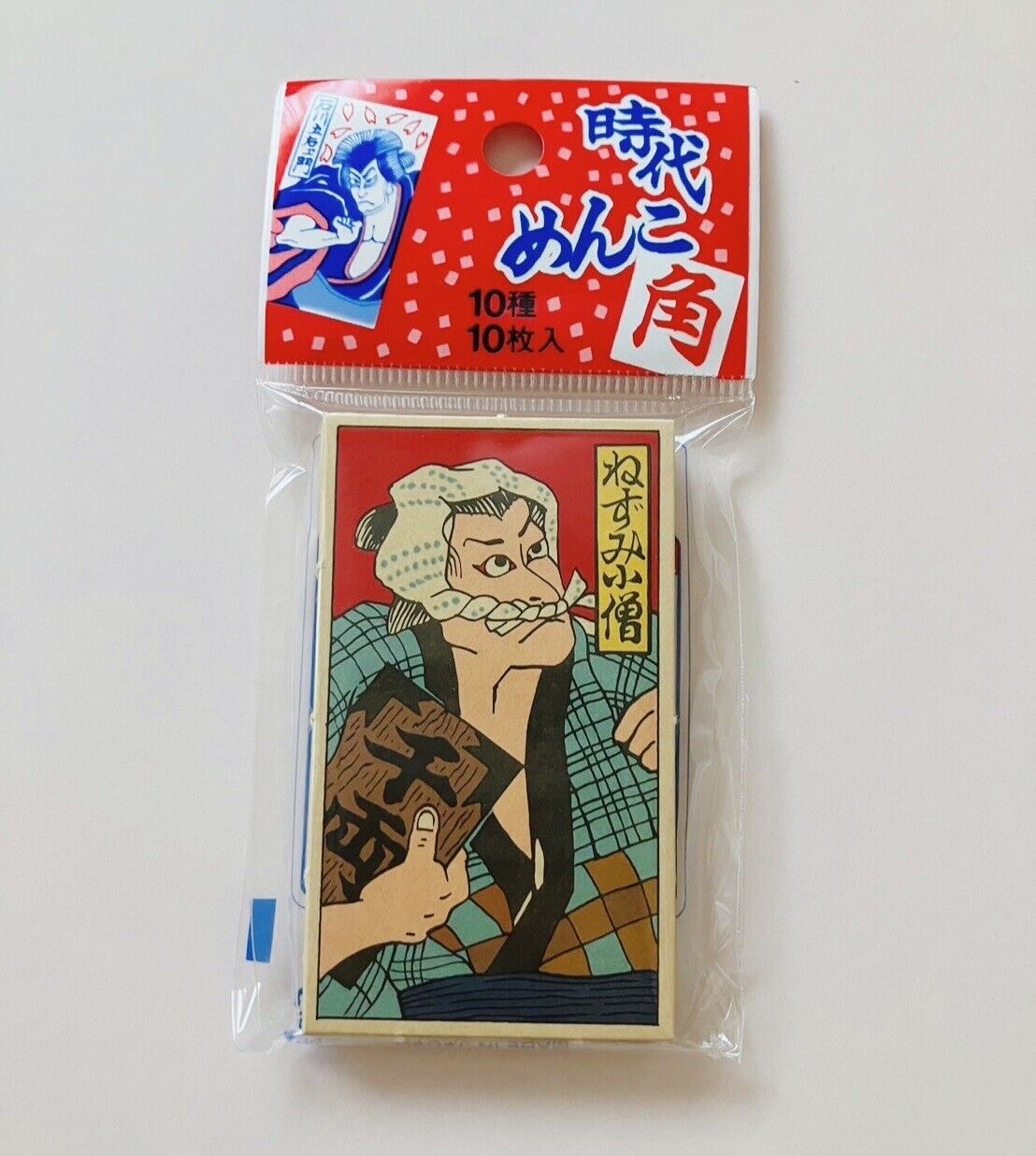 Menko Cards Japanese Traditional Card Game 10 Different Cards 時代めんこ ...