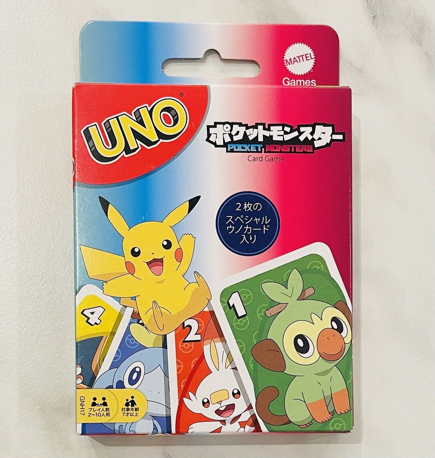 Pokemon UNO Cards with Special Cards Snorlax and Greninja Japanese Ver ...