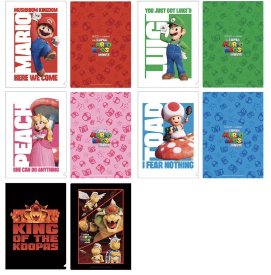 Super Mario Bros. File folders/5piece/Double-sided/2023/Theater Limite ...